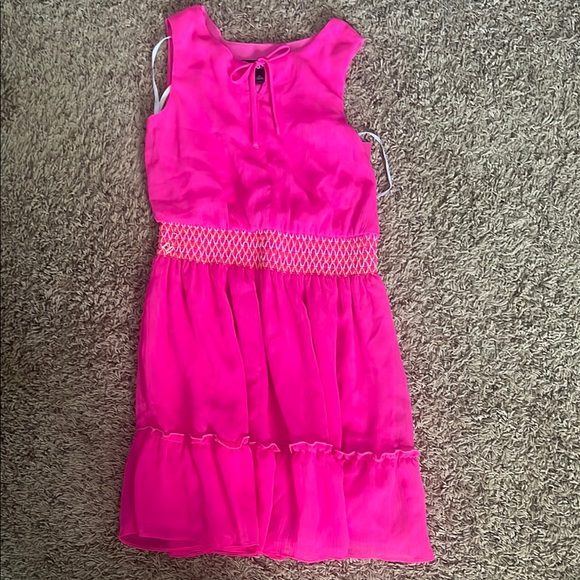 Amy Byer | Dresses | Amy Byer Pink Ruched Tiered Sundress | Poshmark